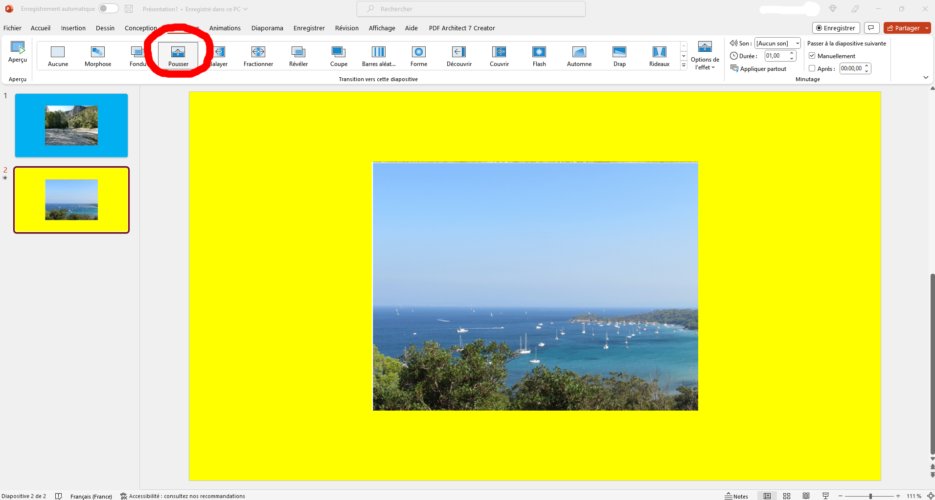 Comment ajouter une transition dans Powerpoint ? - Comment on fait