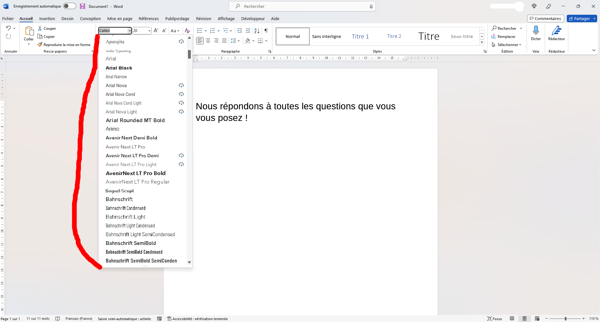 Comment changer de police avec Word ? - Comment on fait