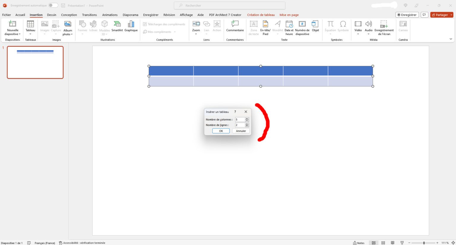 Comment créer un tableau avec Powerpoint ? - Comment on fait