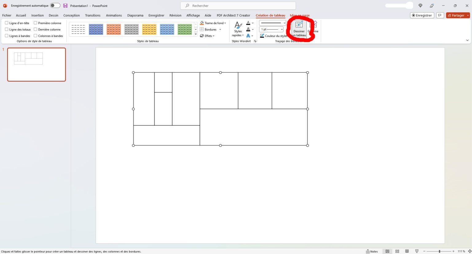 Comment créer un tableau avec Powerpoint ? - Comment on fait