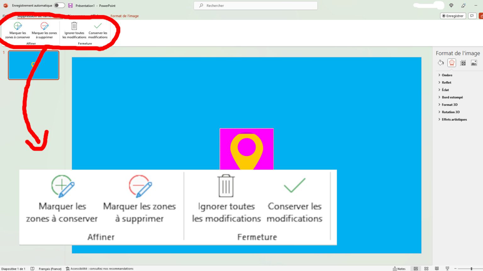 Comment détourer une image avec Powerpoint ? - Comment on fait