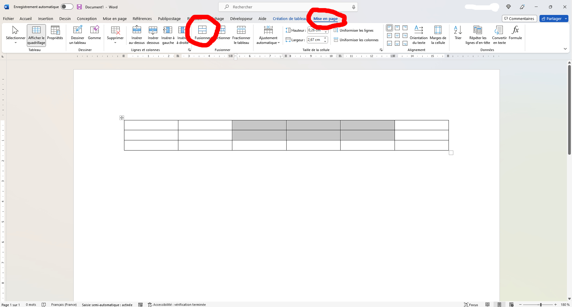 Comment Modifier Les Cellules Dun Tableau Avec Word Comment On Fait
