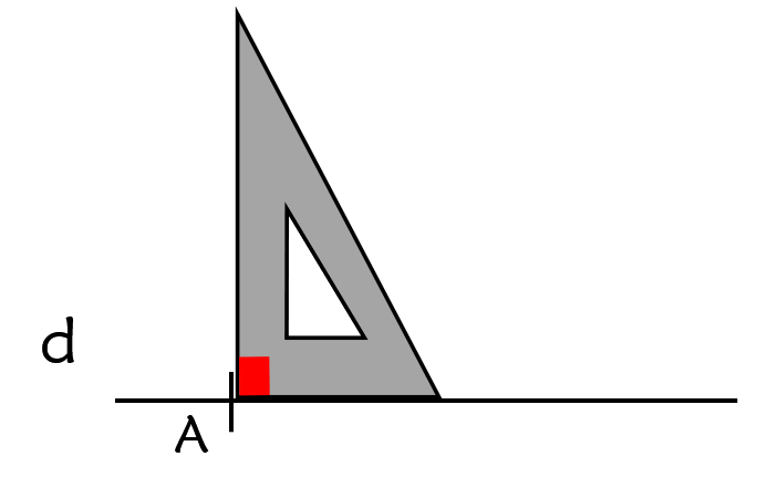 Comment tracer des droites perpendiculaires ? - Comment on fait